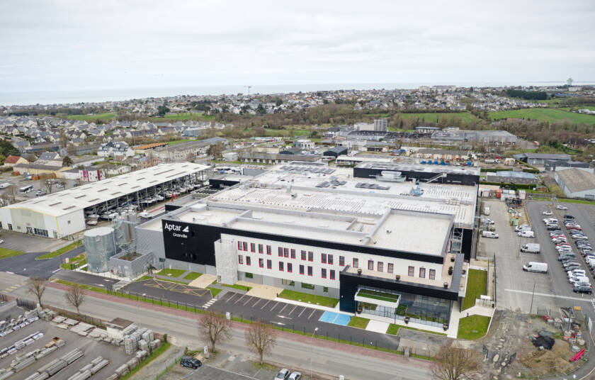 Site industriel pharmaceutique : IDEC SANTÉ livre Aptar Pharma